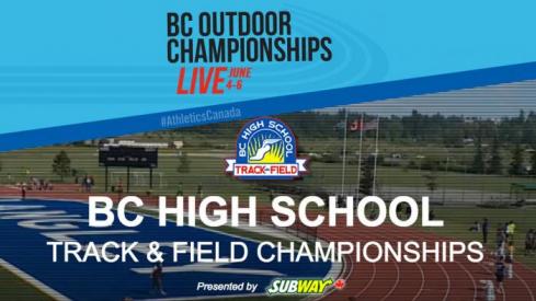 BC High School Championships: LIVE STREAM via AthleticsCanada.tv | BC ...